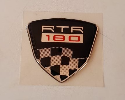 APACHE RTR 180 LOGO STICKER - JUJO.LK